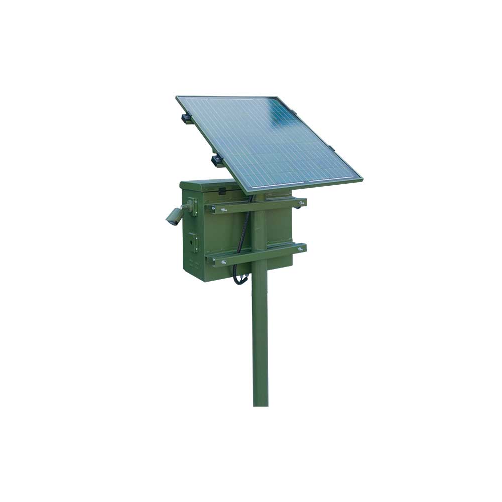 Solar Camera Pole - CW Defence